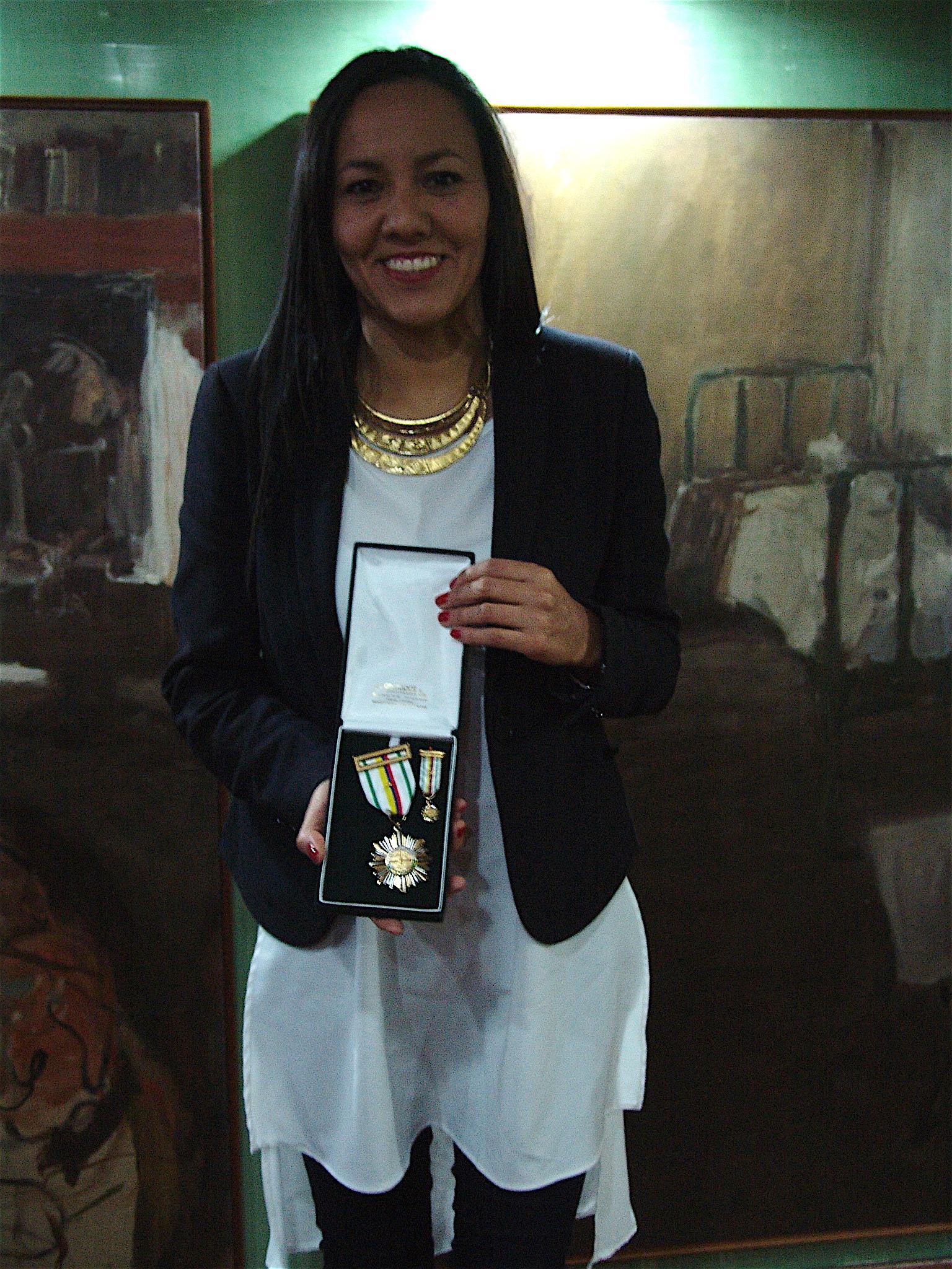 NUESTRA GERENTE GREMIAL ANDREA MELO, RECIBIÓ UN RECONOCIMIENTO POR SU ...